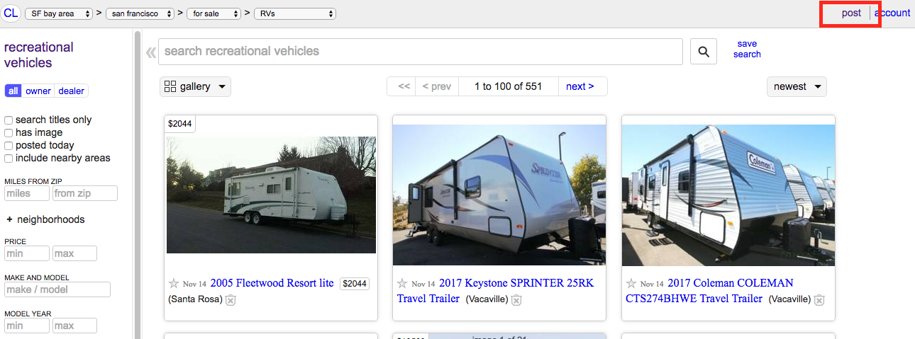 How to Post Your RV Rental on Craigslist | Outdoorsy.com