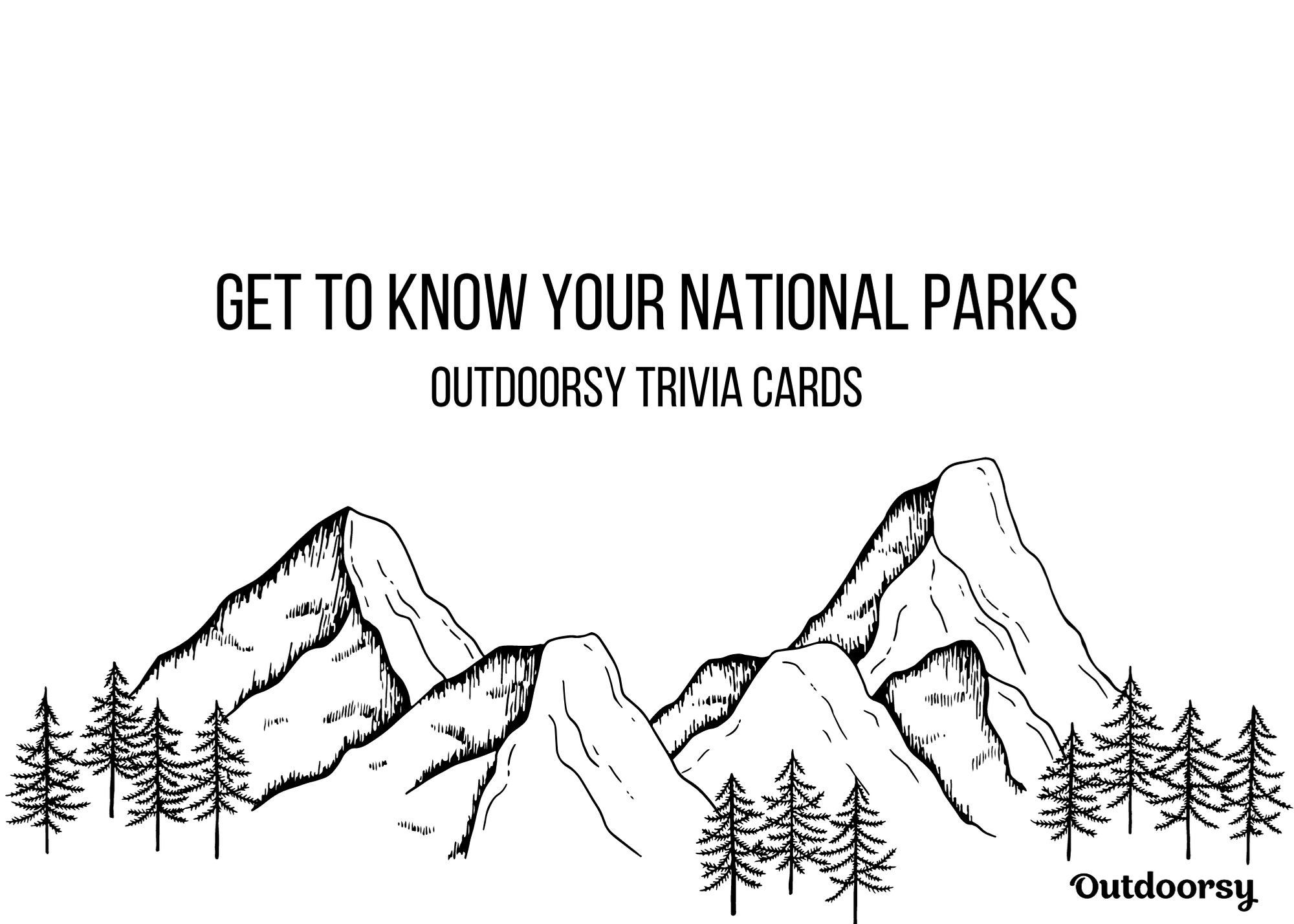 National Park Trivia Cards | Outdoorsy.com