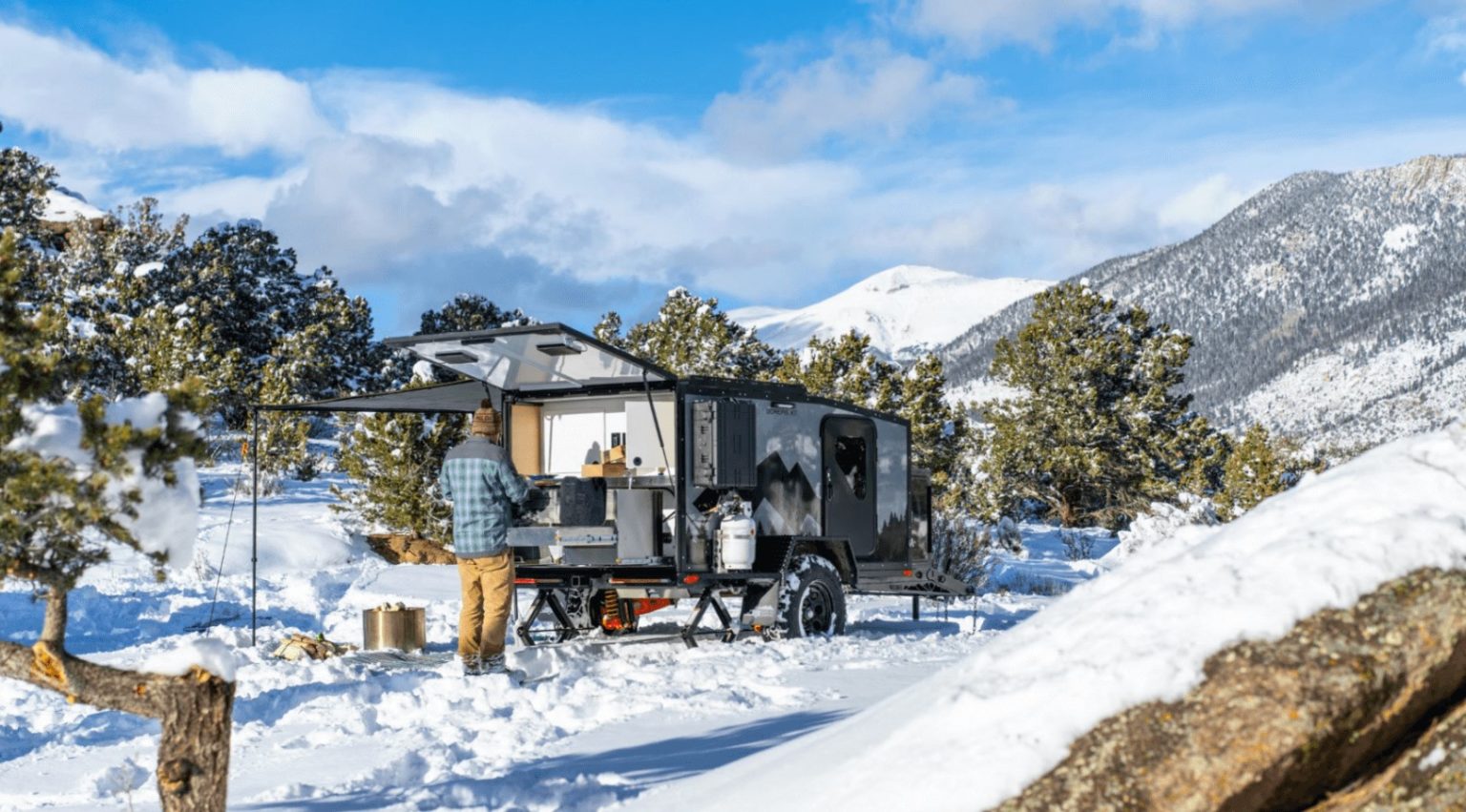 Camping in an off road camper trailer | Outdoorsy.com