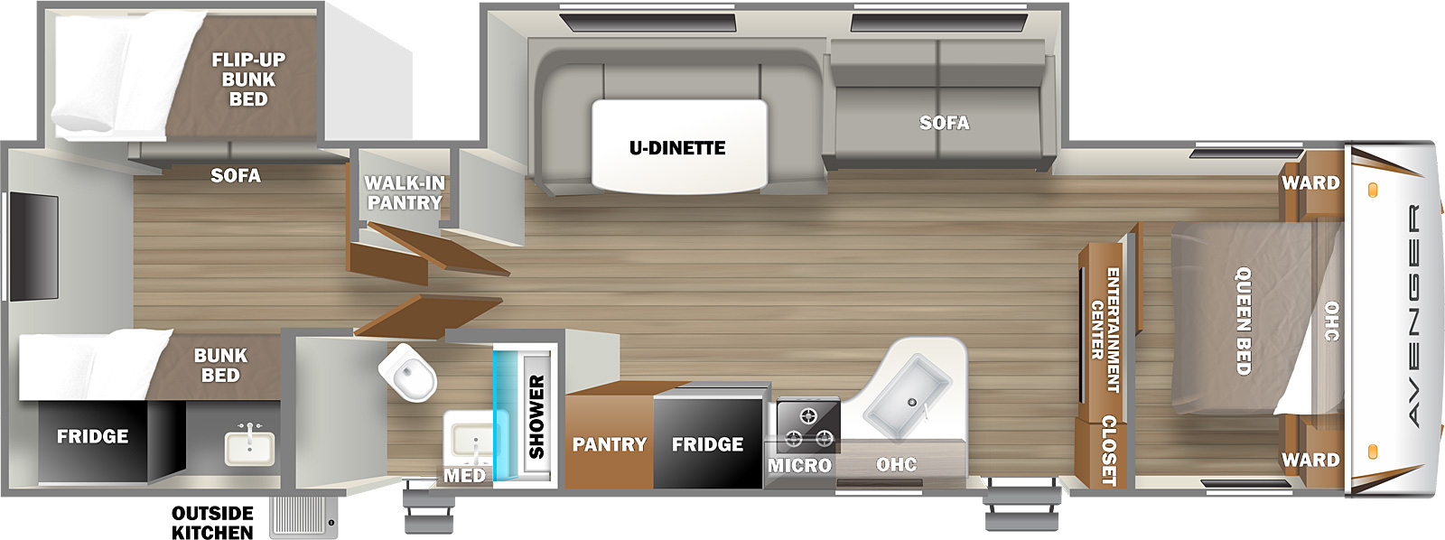 Best 2 bedroom RVs on the market | Outdoorsy.com