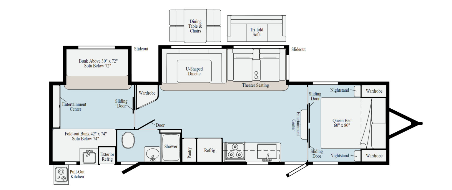 Best 2 bedroom RVs on the market | Outdoorsy.com