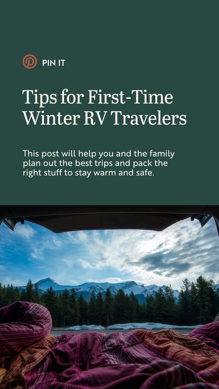 Tips for First-Time Winter RV Travelers | Outdoorsy.com